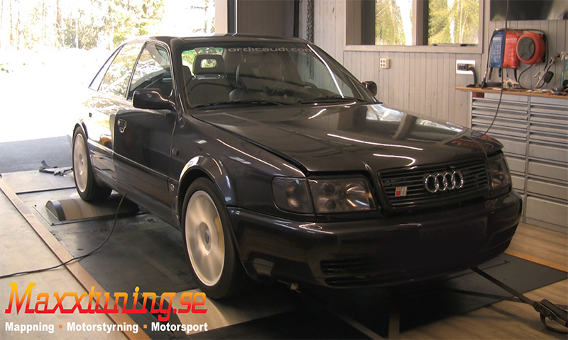 Mappning 378WHP Audi S4 MaxxECU V1 Plugin - Maxxtuning AB