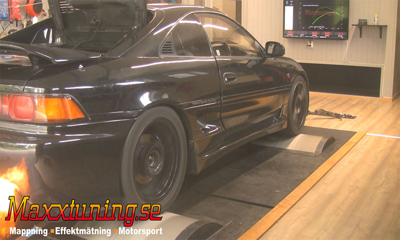 Mappning 319WHP Toyota MR2 Apexi Power Fc - Maxxtuning AB