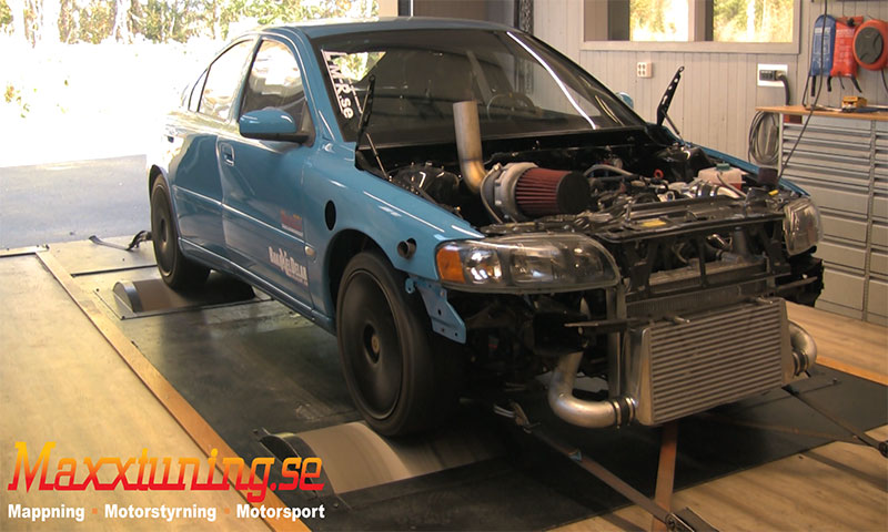 Mappning 800WHP Volvo S60 MaxxECU V1 - Maxxtuning AB